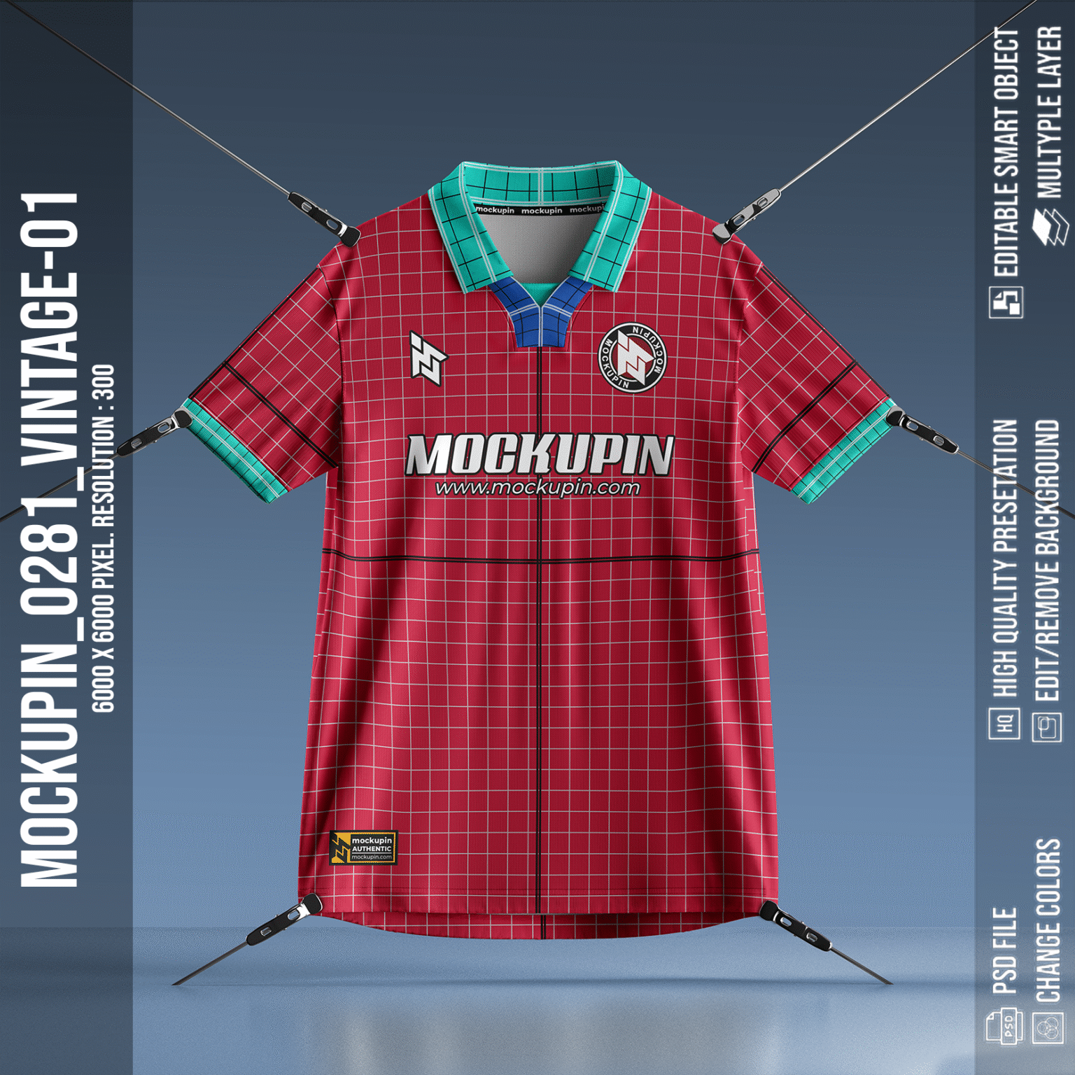 0281 Vintage Collar 01 Jersey Mockup – Mockupin